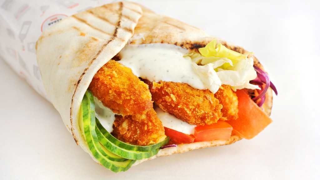 Kebabas su traškia vištiena L | KEBAB inn